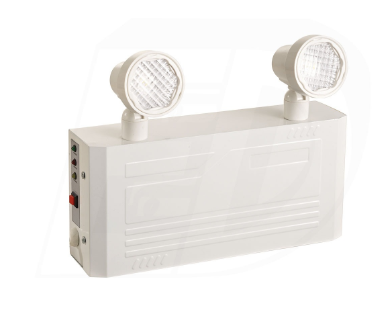 LED Emergency Light Battery Unit, Metal Compact Frame with 2 X 2W Ther ...