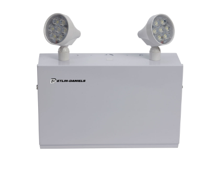 LED Emergency Light Battery Unit, Metal Compact Frame with 2 X 5W Ther ...