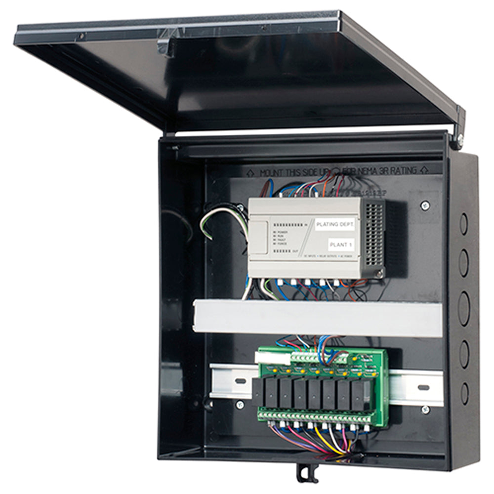 Equip Box Outdoor Enclosure - Black NEMA3R 12x12x4 | Arlington – Maple ...