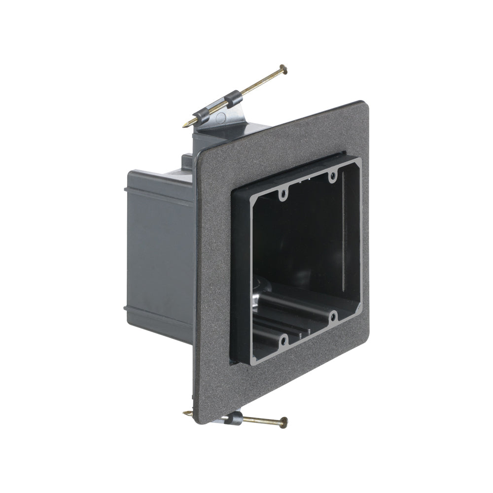 Vapor Box 2G Nail-On GC - Arlington Two Gang Non-Conductive Box – Maple ...