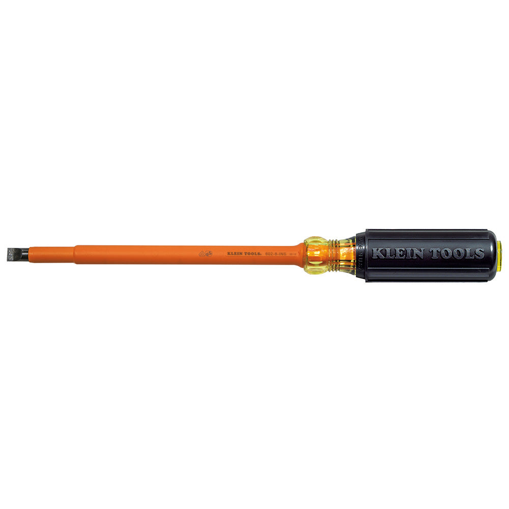 Klein Tools Insulated Screwdriver, 3/8-Inch Cabinet, 8-Inch 56.35 CAD ...