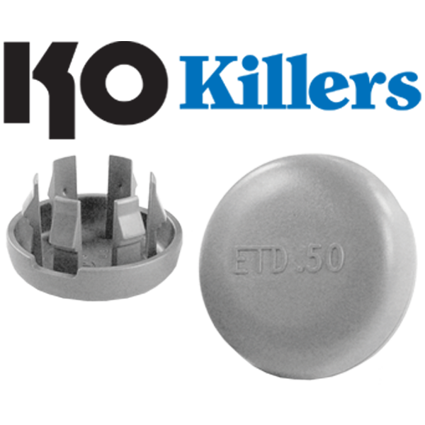 3/4" Knock Out Fillers - 50/bag, No Tools Required, Rack-A-Tiers ...